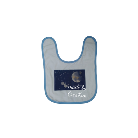 Slabber met geboortekaartje